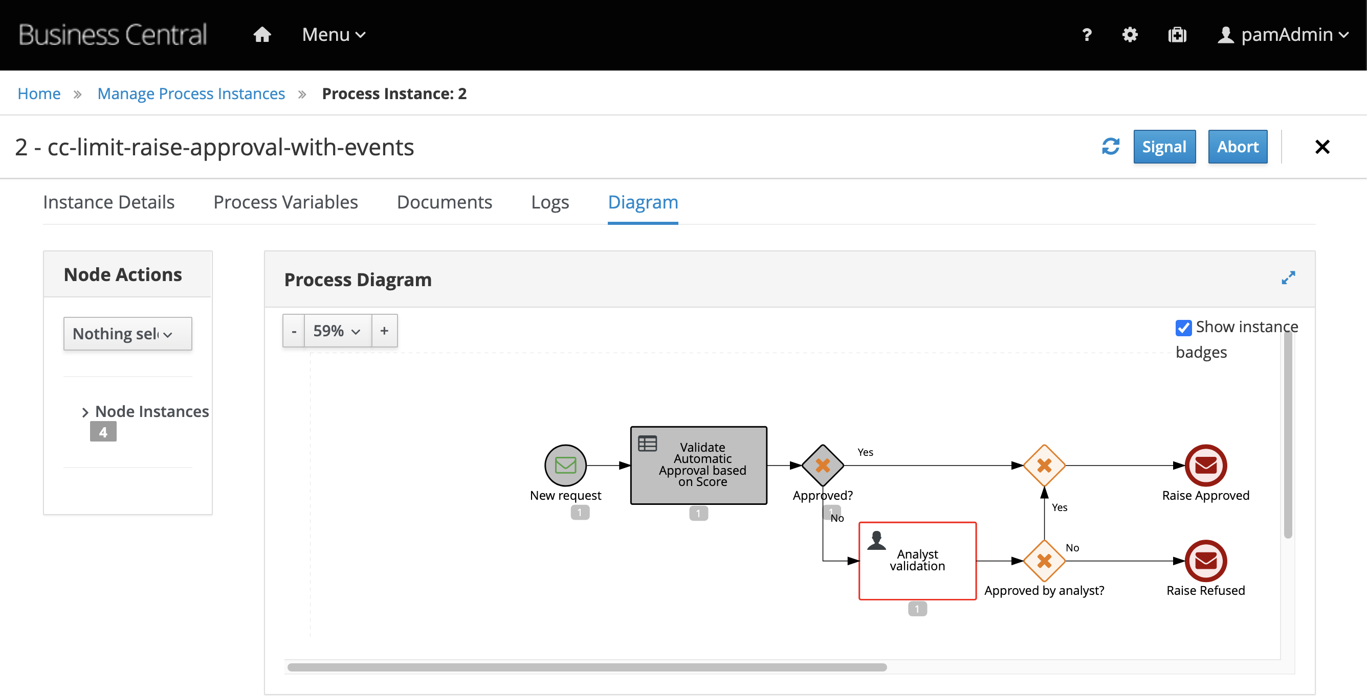 Auditing Through Events Learning Business Automation